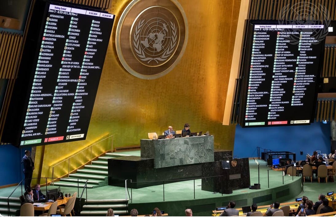 UNGA Approves Draft Resolution Urging Security Council To Reconsider ...