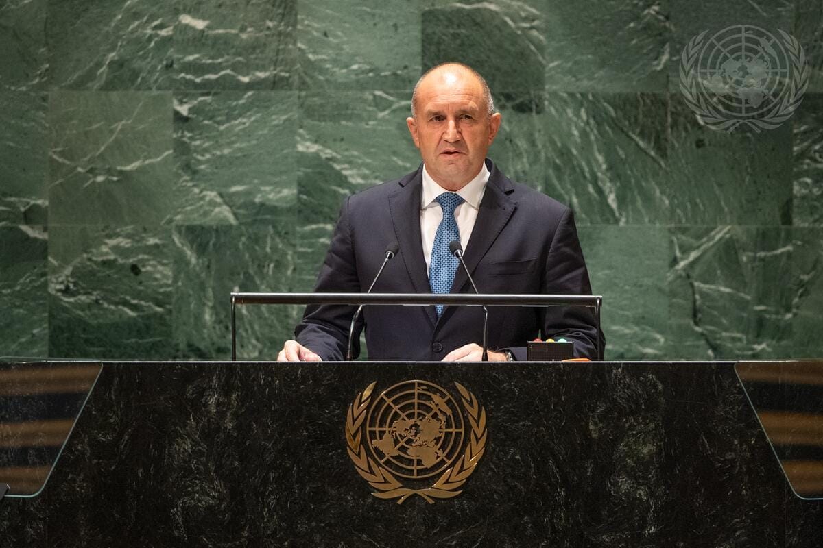 Bulgarian President Assures Ukraine Victory over Russia Impossible