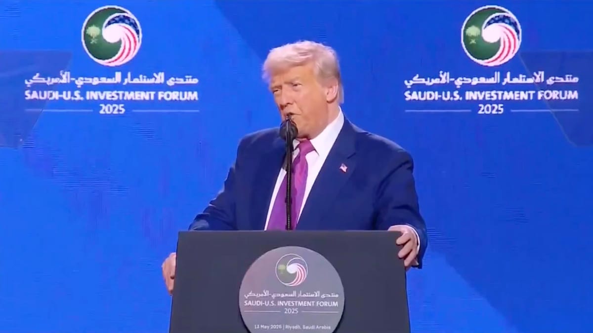 Trump in Saudi Arabia Blasts Neo-Con Wars, but Then Threatens Iran with ...