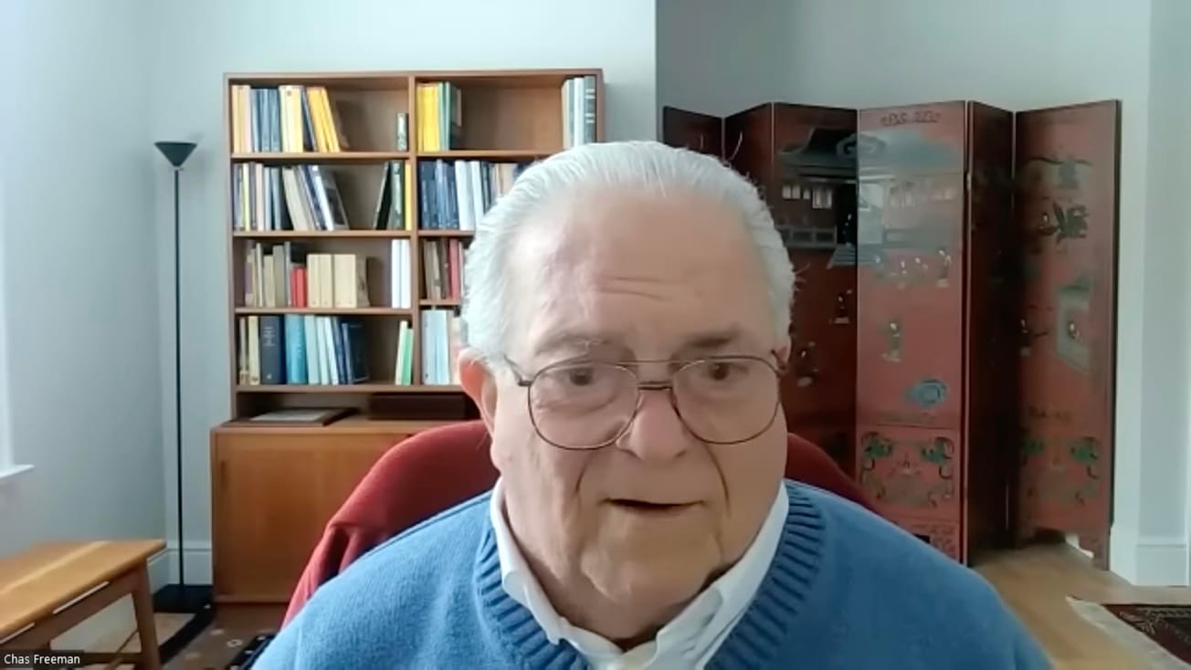 Chas Freeman Argues To Return to the Approach of the Peace of Westphalia